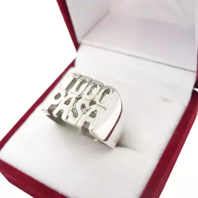 Anillo de plata 925 "todo pasa" - Entre Joyas - Caballito